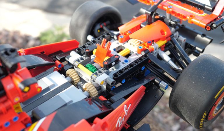 LEGO Technic Ferrari SF 24 F1 Car 42207 Full RC Mod - Unbrickme